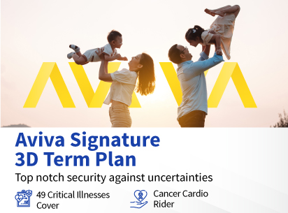 Aviva Signature 3D Term Plan | Aviva India